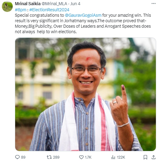 Lok Sabha Election 2024: Himanta Biswa Sarma faces rare rebuke in Assam as BJP loses Jorhat ...